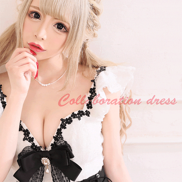 ROBE de FLEURS×キララちゃんコラボドレス キャバドレス ROBE de FLEURS×キララちゃんコラボドレス キャバドレス